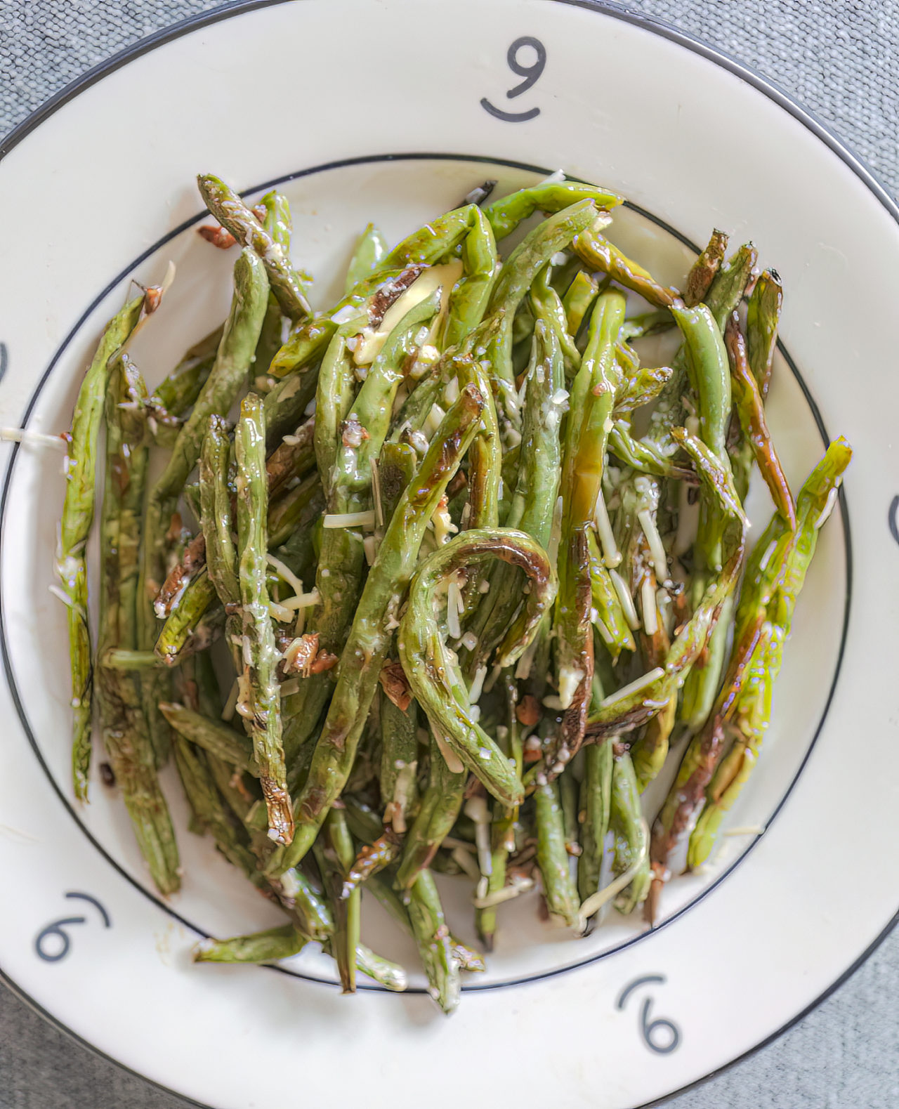 "6666 Ranch" Pan Roasted Garlic Butter Green Beans | Recipes | Jackie ...