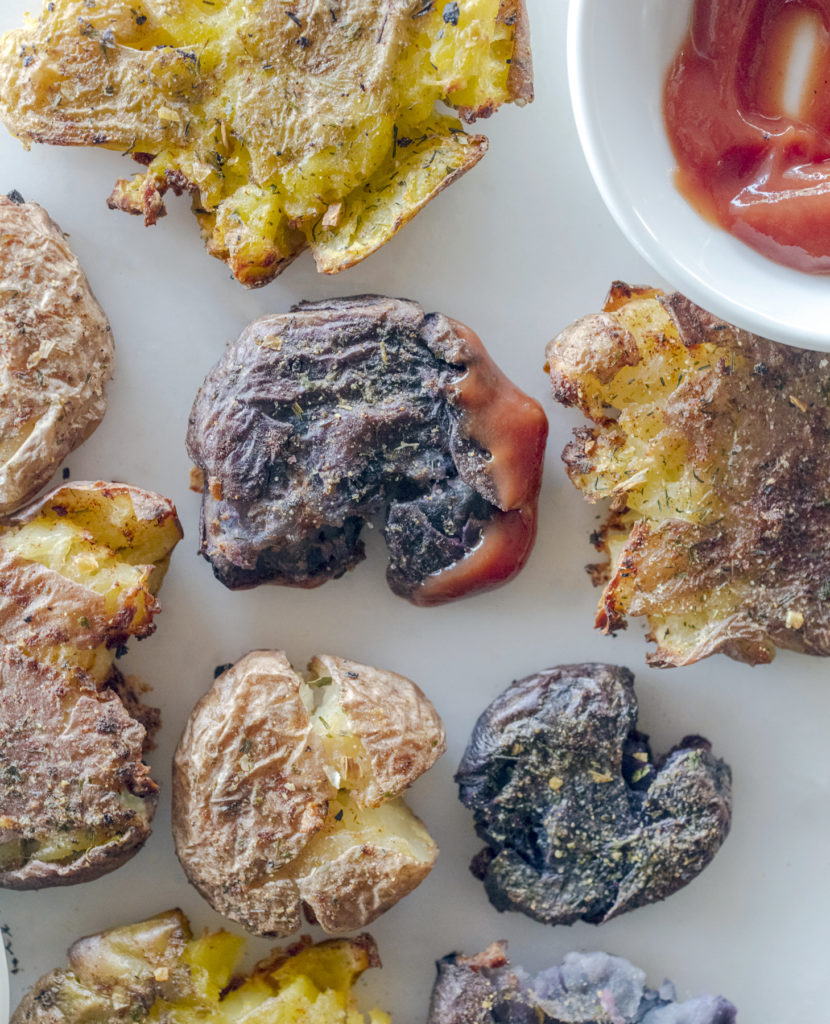 Tri-Colored Smashed Potatoes | Unofficial Yellowstone Cookbook ...